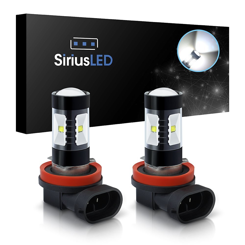 Sirius LED H8 Fog Light Bulbs Review - XL Race Parts