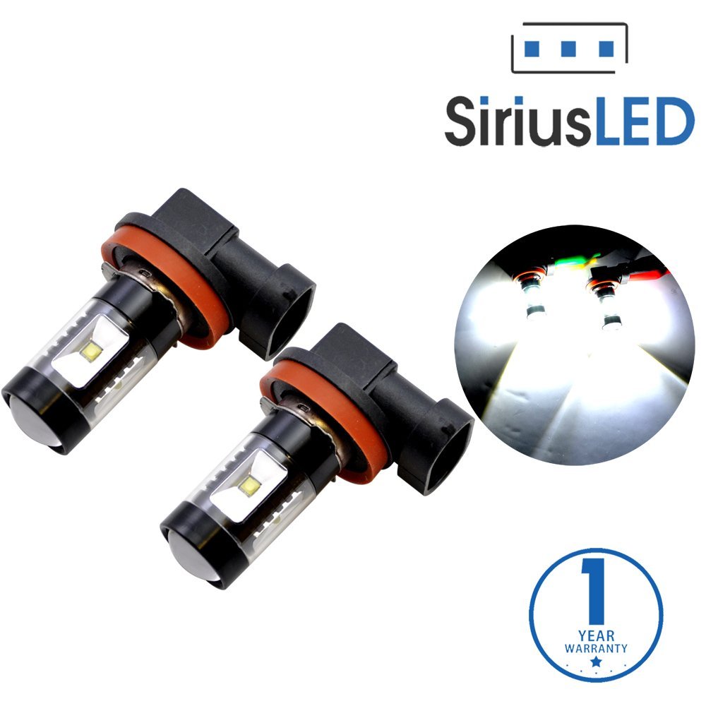 Sirius LED H8 Fog Light Bulbs Review - XL Race Parts